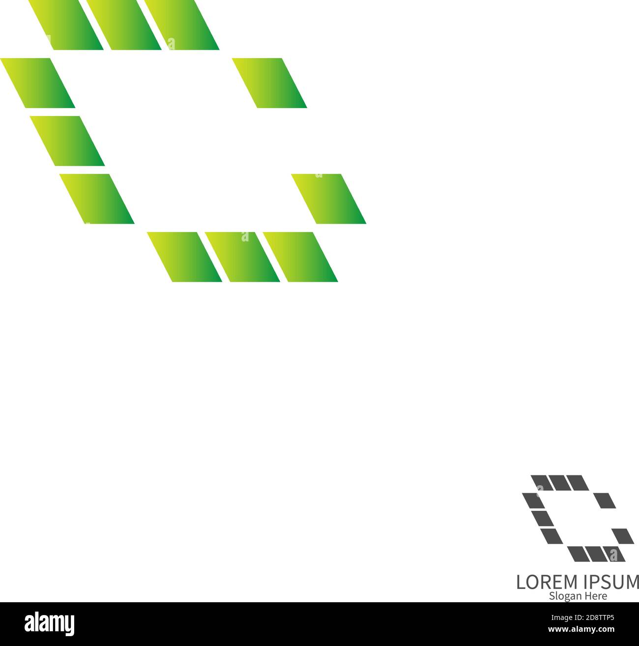 Letter C square logo icon concept design vector Stock Vector Image ...