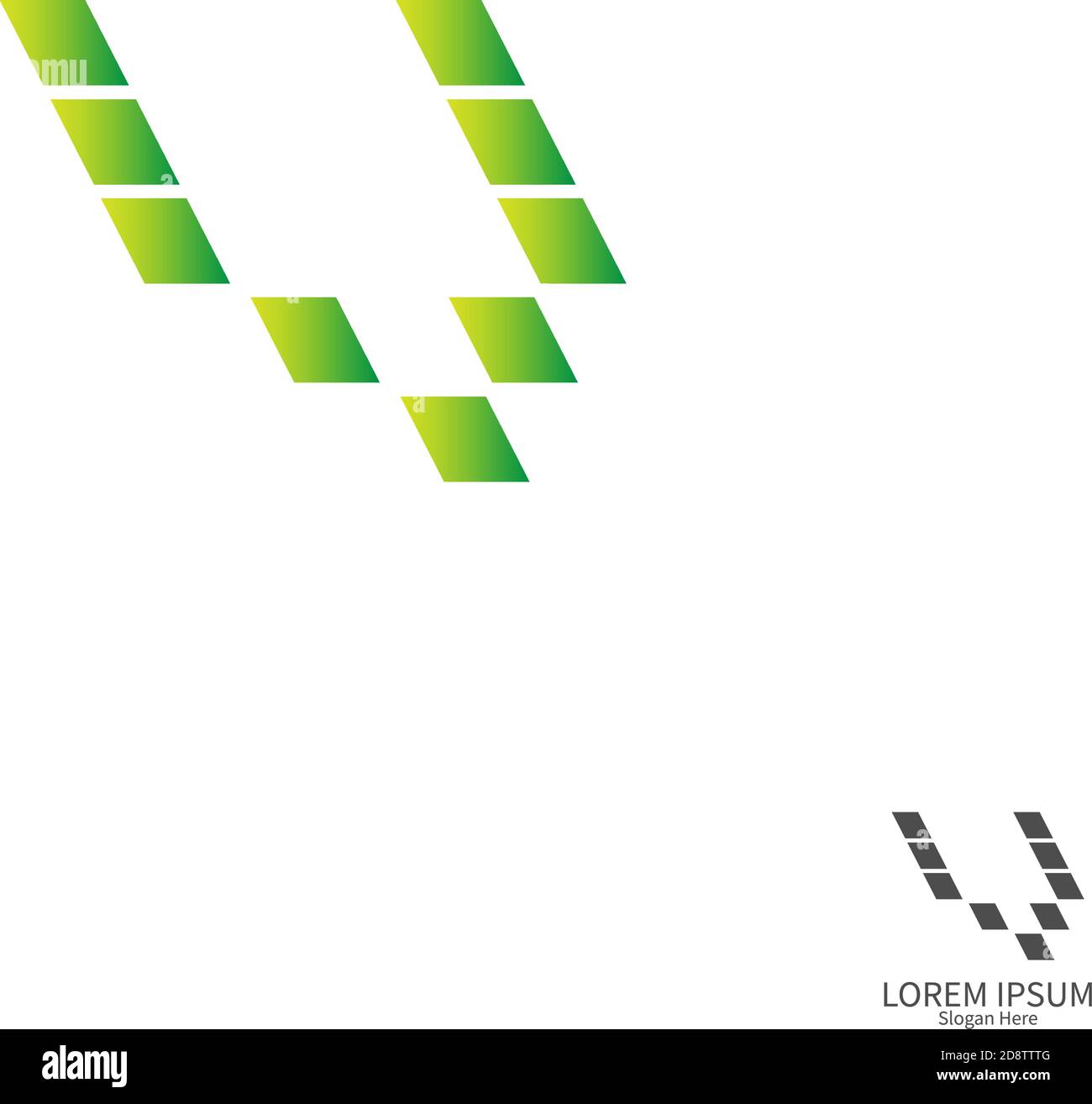 Letter V square logo icon concept design vector Stock Vector Image ...