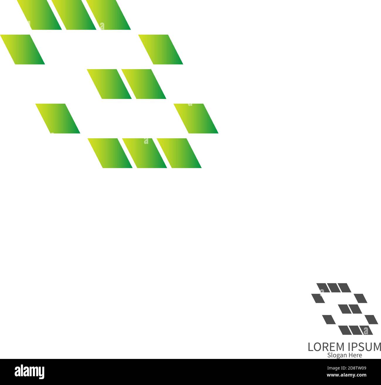 Number 3 square logo icon concept design vector Stock Vector Image ...