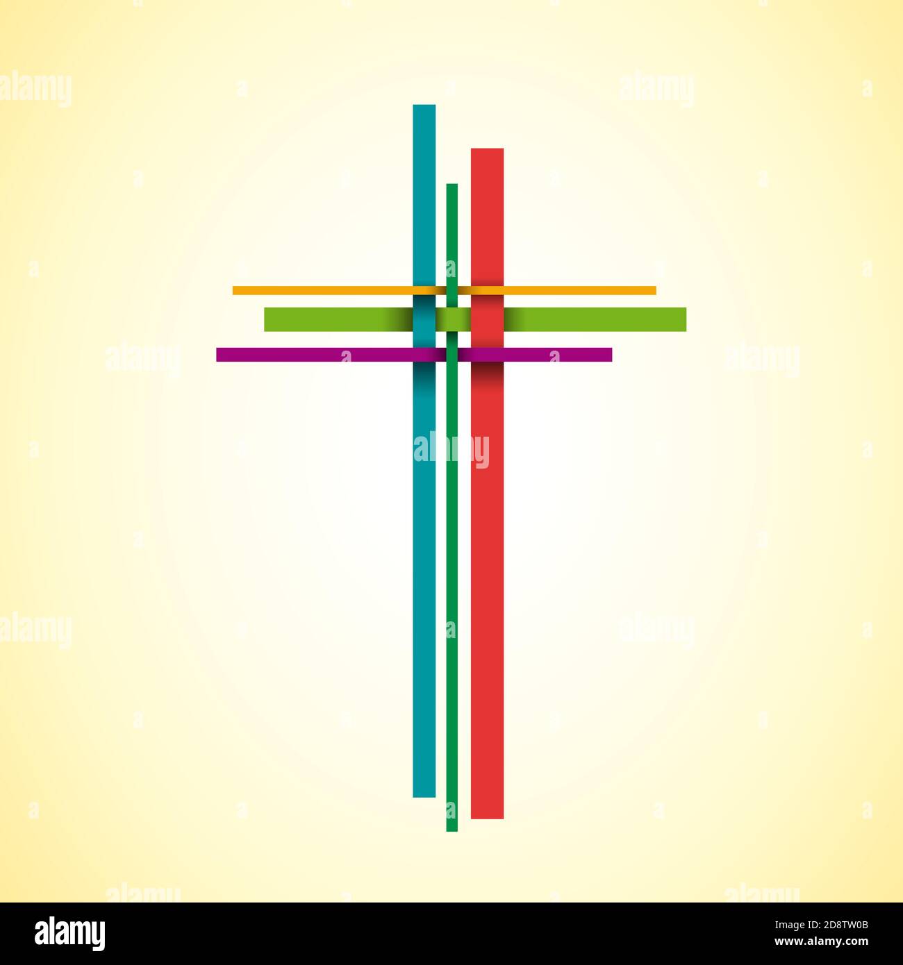 Vector abstract Christ crucifix; three crosses Stock Vector Image & Art ...