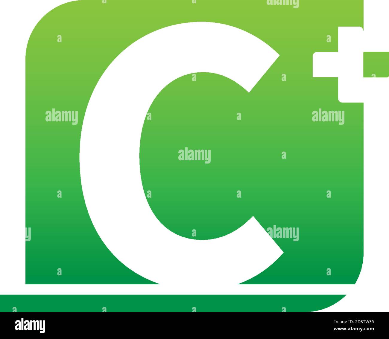 Letter C logo icon with medical cross design vector Stock Vector Image ...