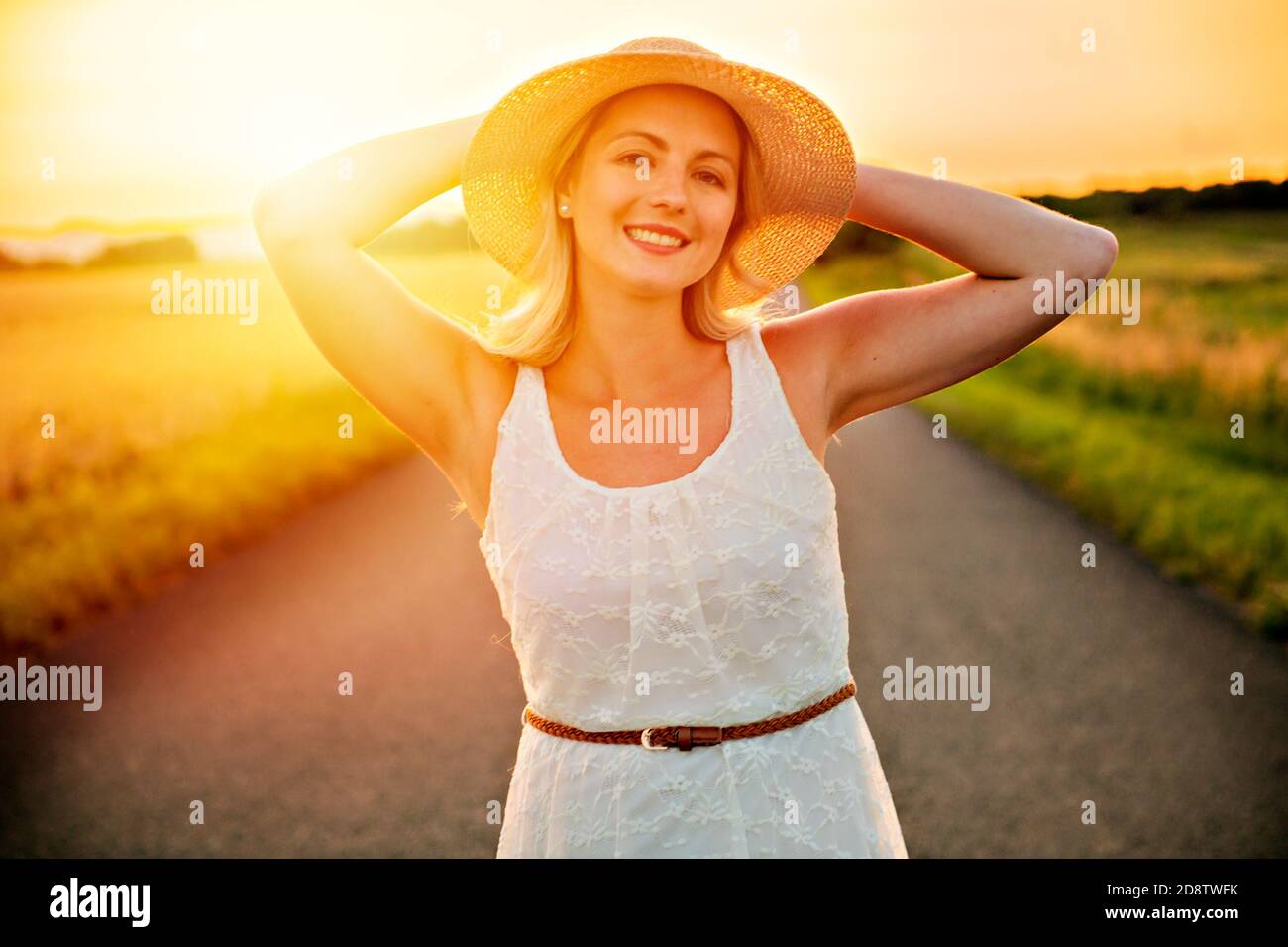 Hat sunset hi-res stock photography and images - Alamy