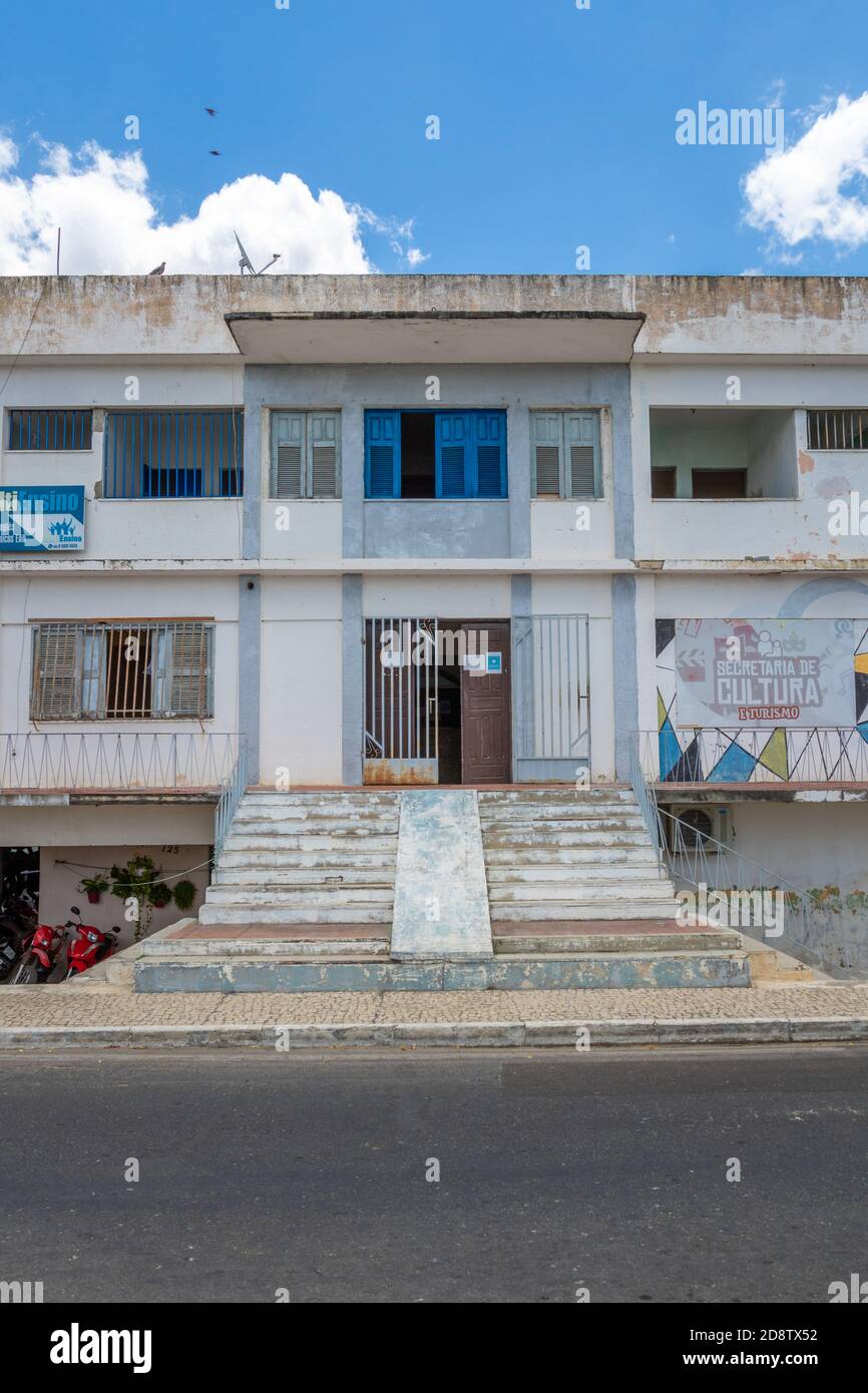 urban scene of the city of Morada Nova in the northeastern hinterland ...