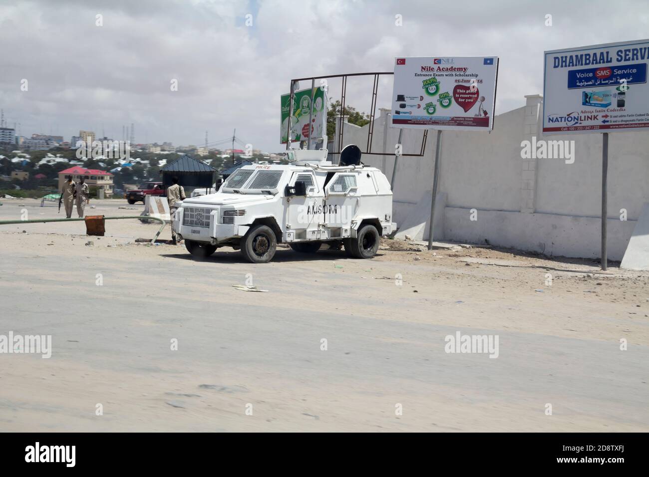 View of Mogadishu, Mogadishu is the capital city of Somalia Stock Photo ...