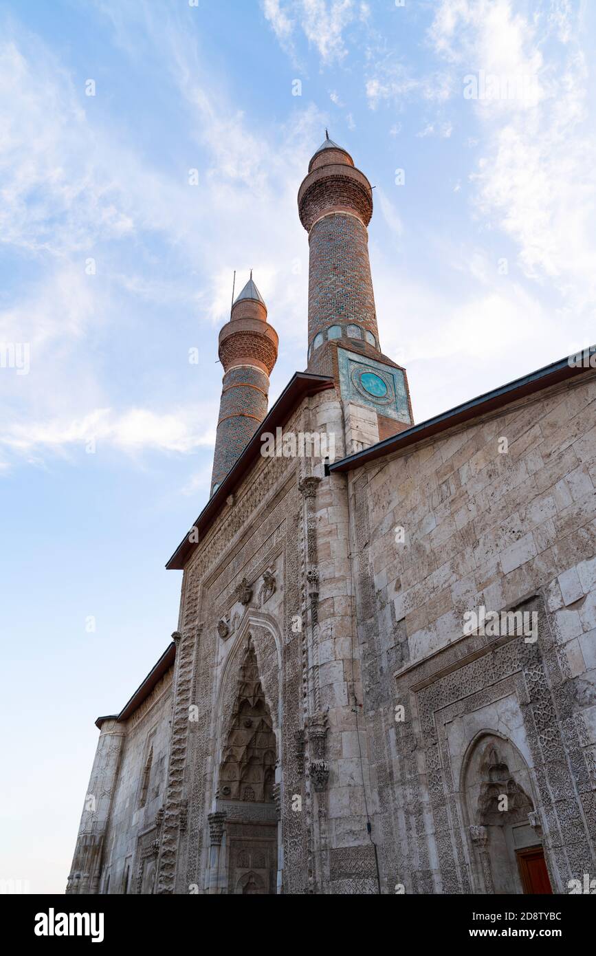 Double Minaret Madrasah (Cifte minareli medrese in Turkish), Sivas ...