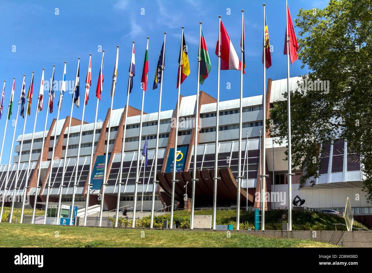 Strasbourg, France : Building of Palace of Europe in Strasbourg city ...