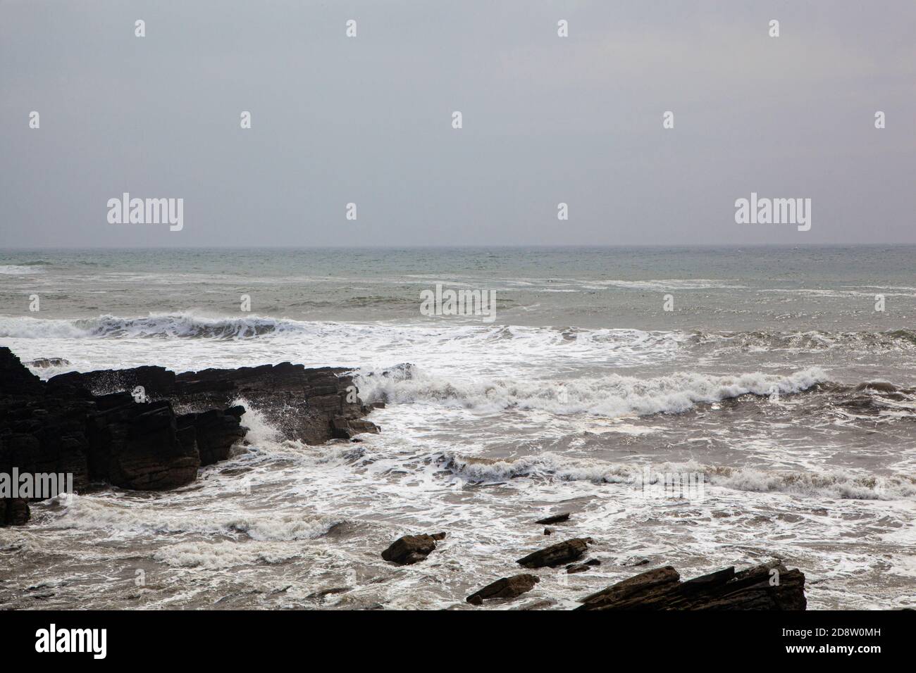 A rough coast in Ireland Stock Photo - Alamy