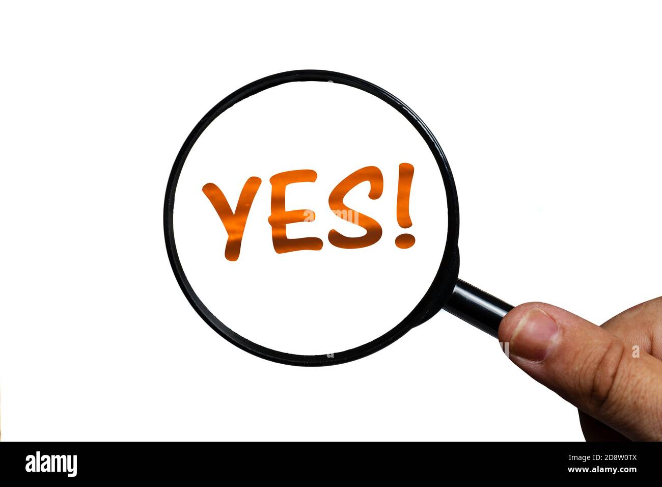 Yes information hi-res stock photography and images - Alamy
