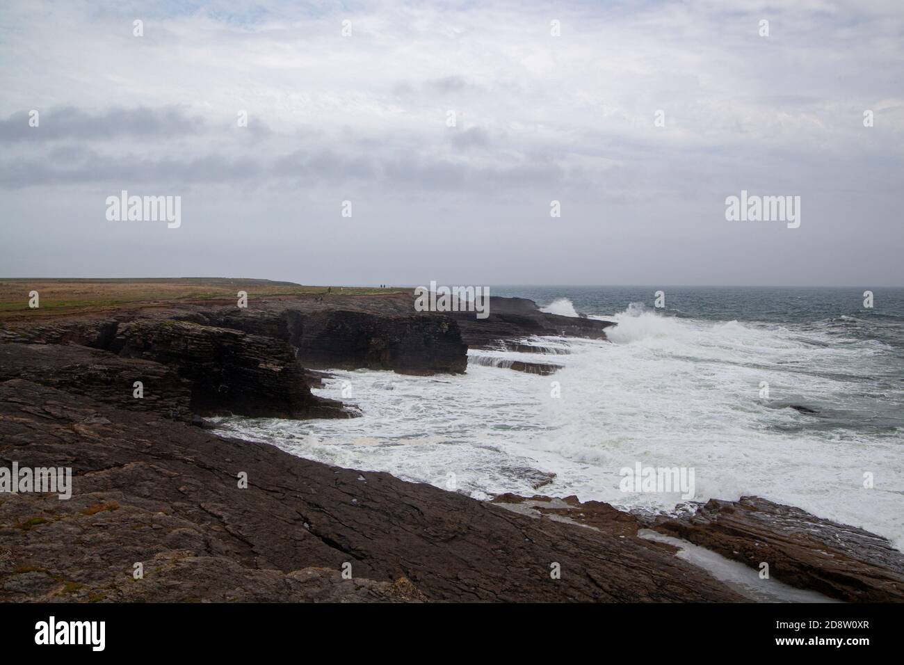 A rough coast in Ireland Stock Photo - Alamy