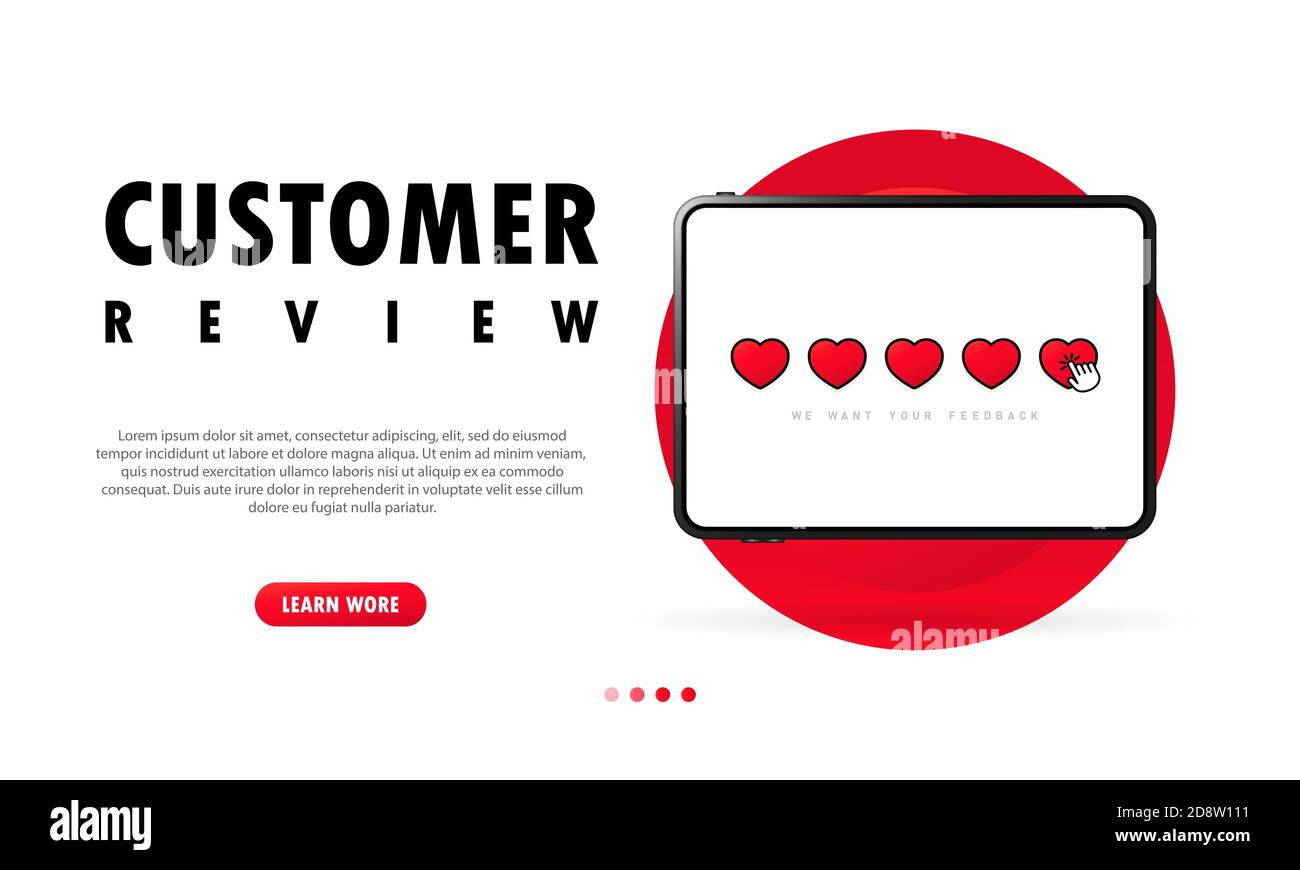 Customer opinion Stock Vector Images - Alamy