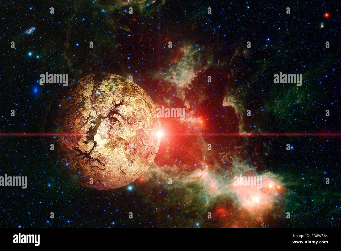 Deep space. Awesome science fiction render. Elements of this image ...