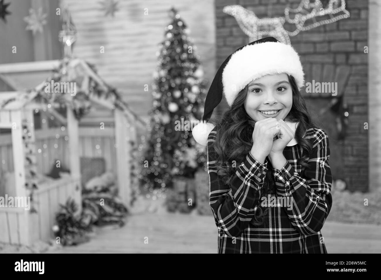 Mall santa claus Black and White Stock Photos & Images - Alamy