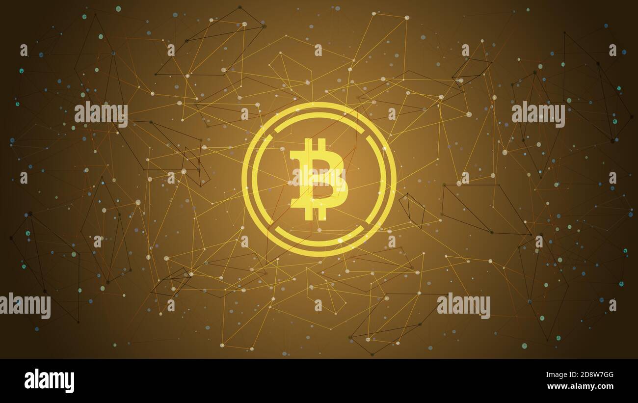 Wrapped Bitcoin WBTC token symbol of the DeFi project on polygonal ...