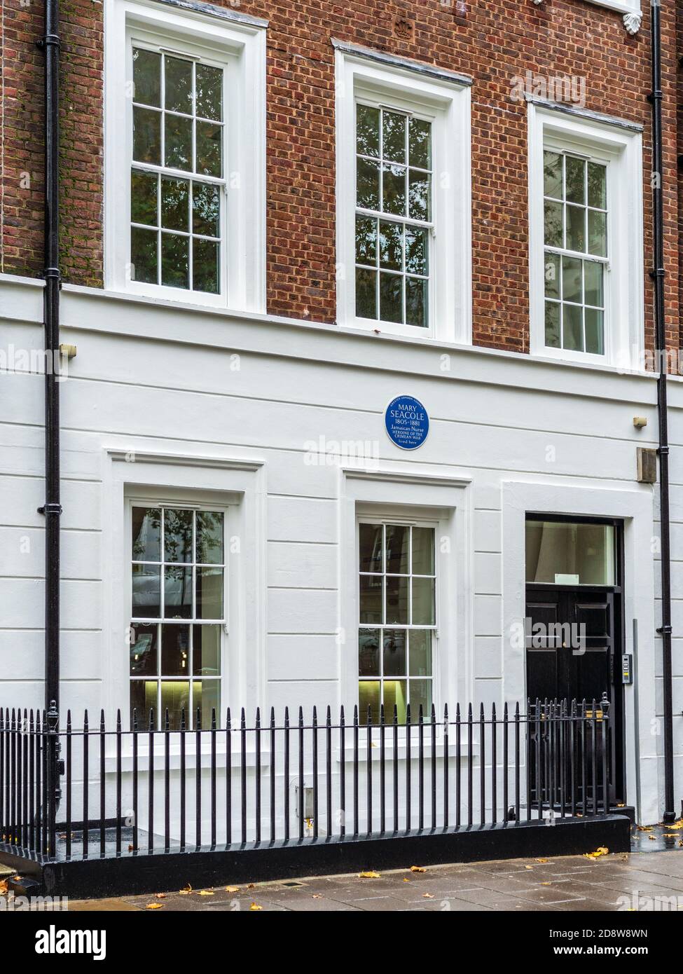 Mary Seacole Home 14 Soho Square London - Mary Seacole London Blue ...