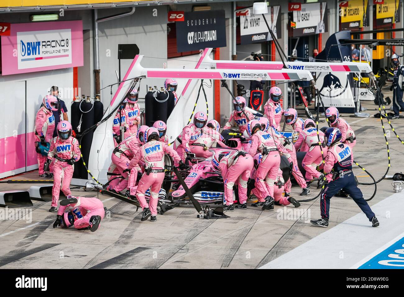 Pit stop f1 imola hi-res stock photography and images - Alamy
