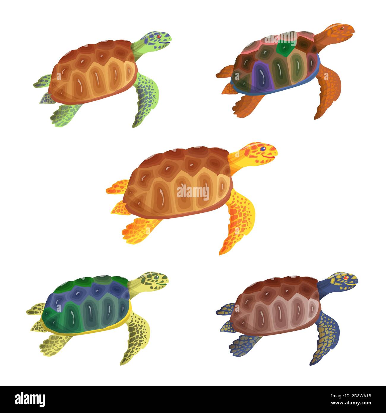 Turtle cartoon hi-res stock photography and images - Alamy