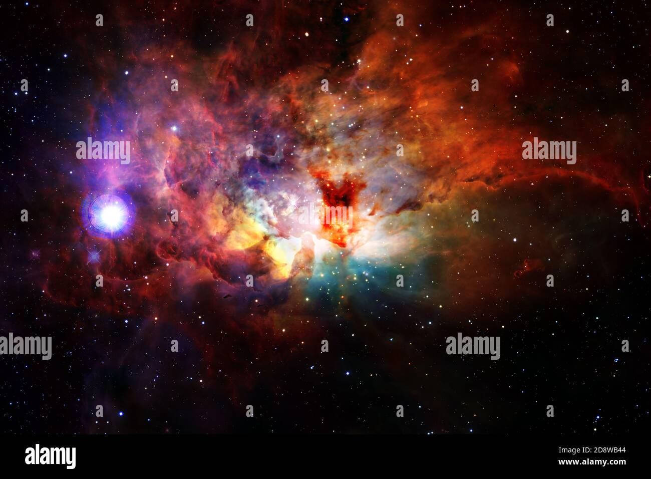 Deep space. Awesome science fiction render. Elements of this image ...
