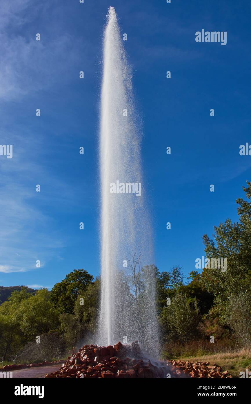 Cold water geyser near andernach hi-res stock photography and images ...