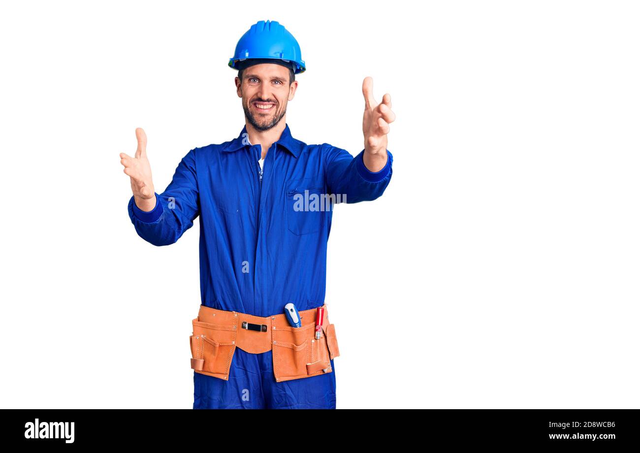 Construction worker arm hug hi-res stock photography and images - Alamy