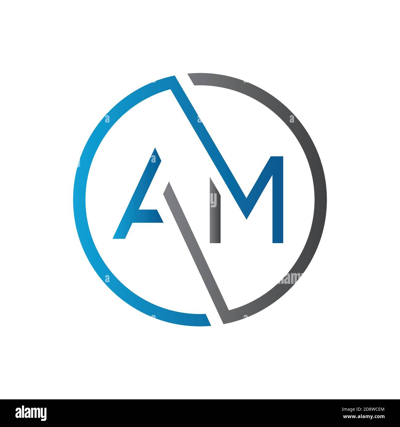 Initial AM letter Logo Design vector Template. Creative Letter AM Logo ... Initial AM letter Logo Design vector Template. Creative Letter AM Logo ...