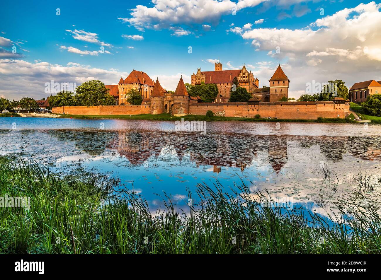 Marienburg Castle is one of the world's largest brick castles, serving ...
