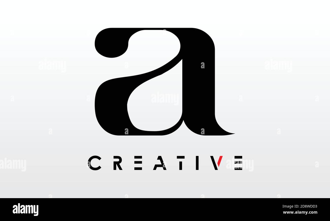Initial A letter Logo Design vector Template. Abstract Letter A Logo ...