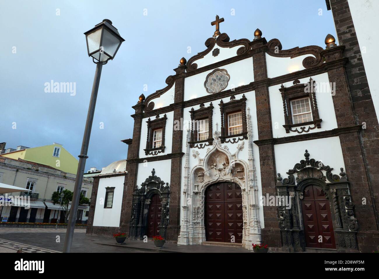 The Church of Saint Sebastian in Ponta Delgada Azores Stock Photo - Alamy