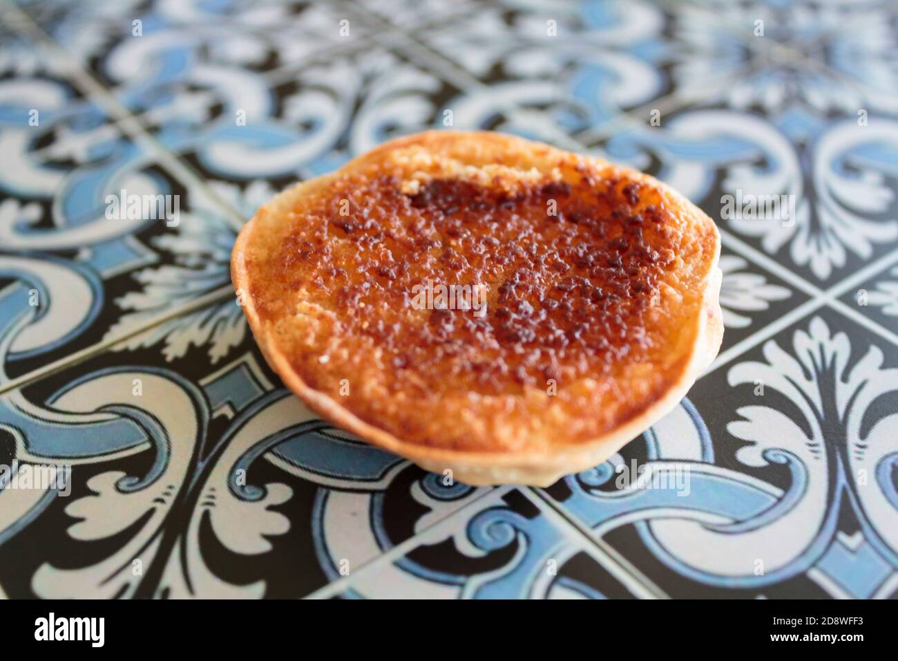 Traditional portuguese sweet cake called "Queijadas de Sintra Stock ...