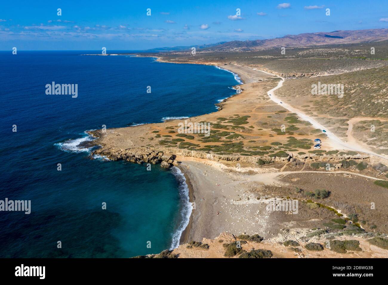 Drone akamas peninsula hi-res stock photography and images - Alamy