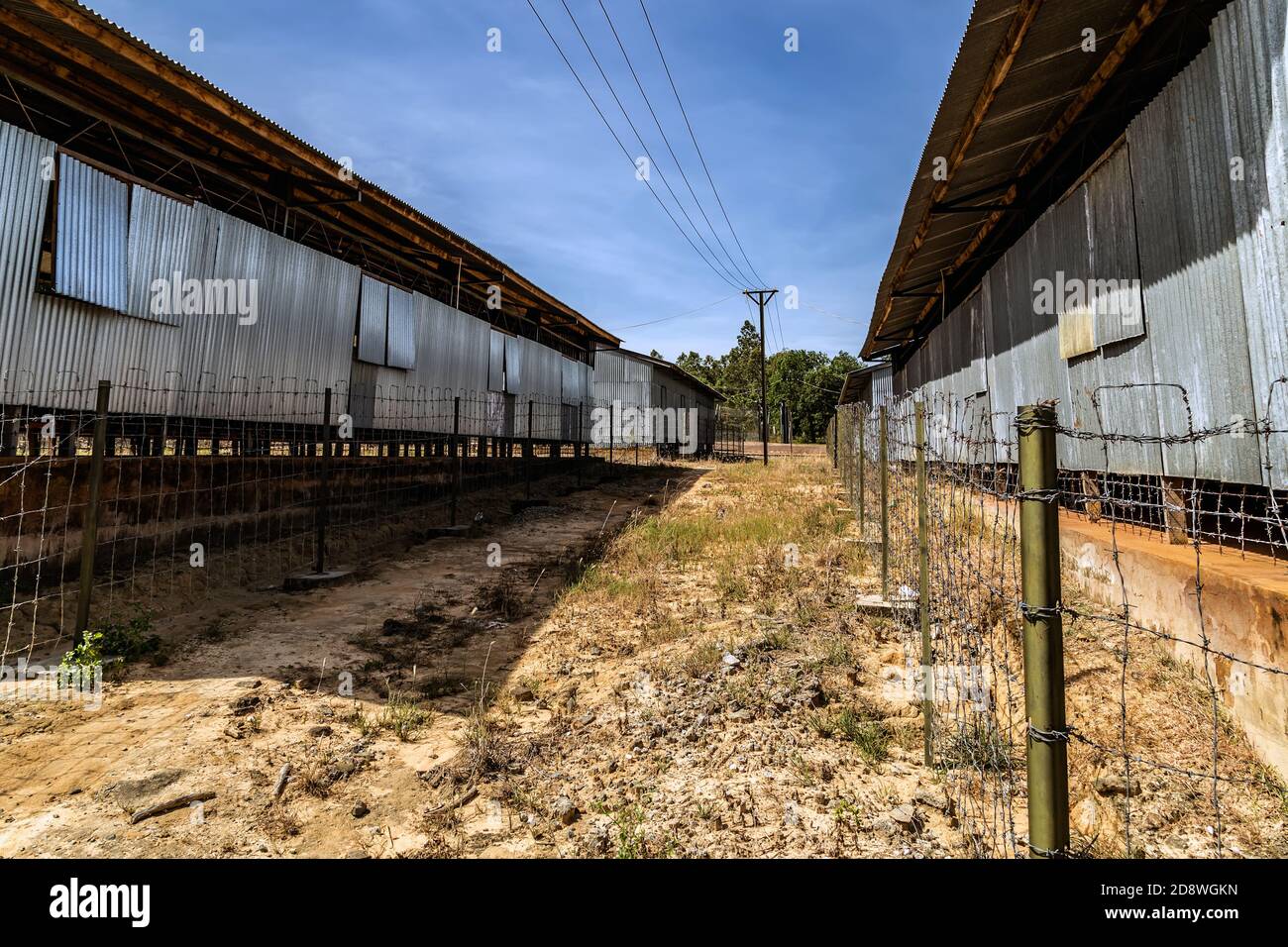 Barracks Coconut Prison Phu Quoc Island Vietnam War museum. Phu Quoc ...
