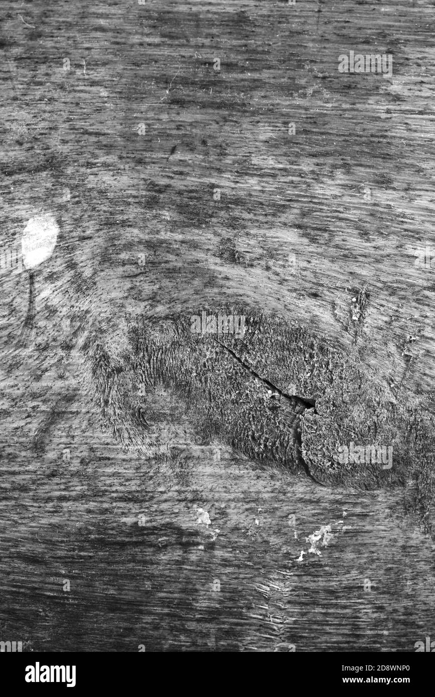 Old worn wood texture and ribs in black and white Stock Photo - Alamy