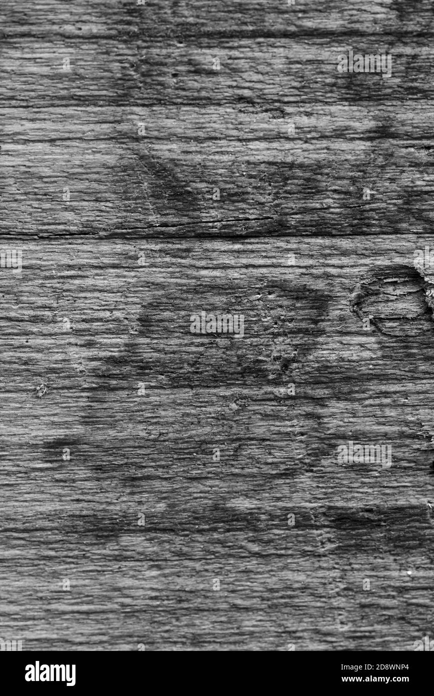 Old worn wood texture and ribs in black and white Stock Photo - Alamy