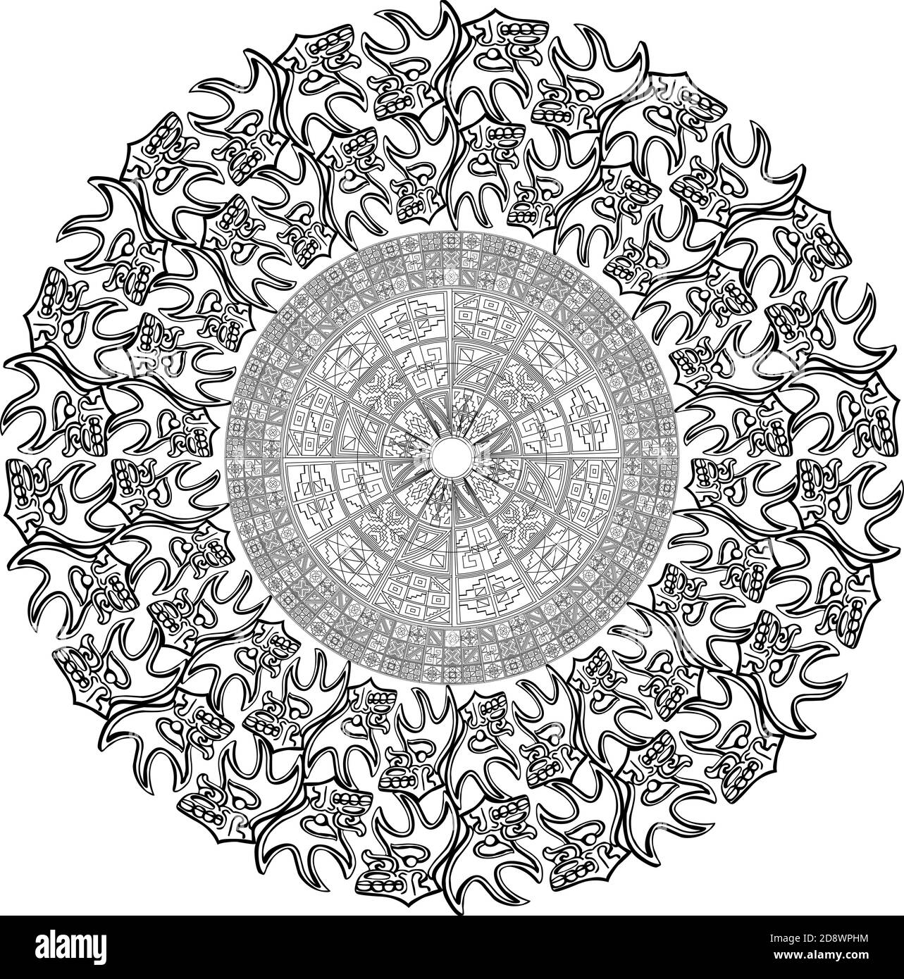 illustration of Ancient Background Vector illustration Stock Vector ...