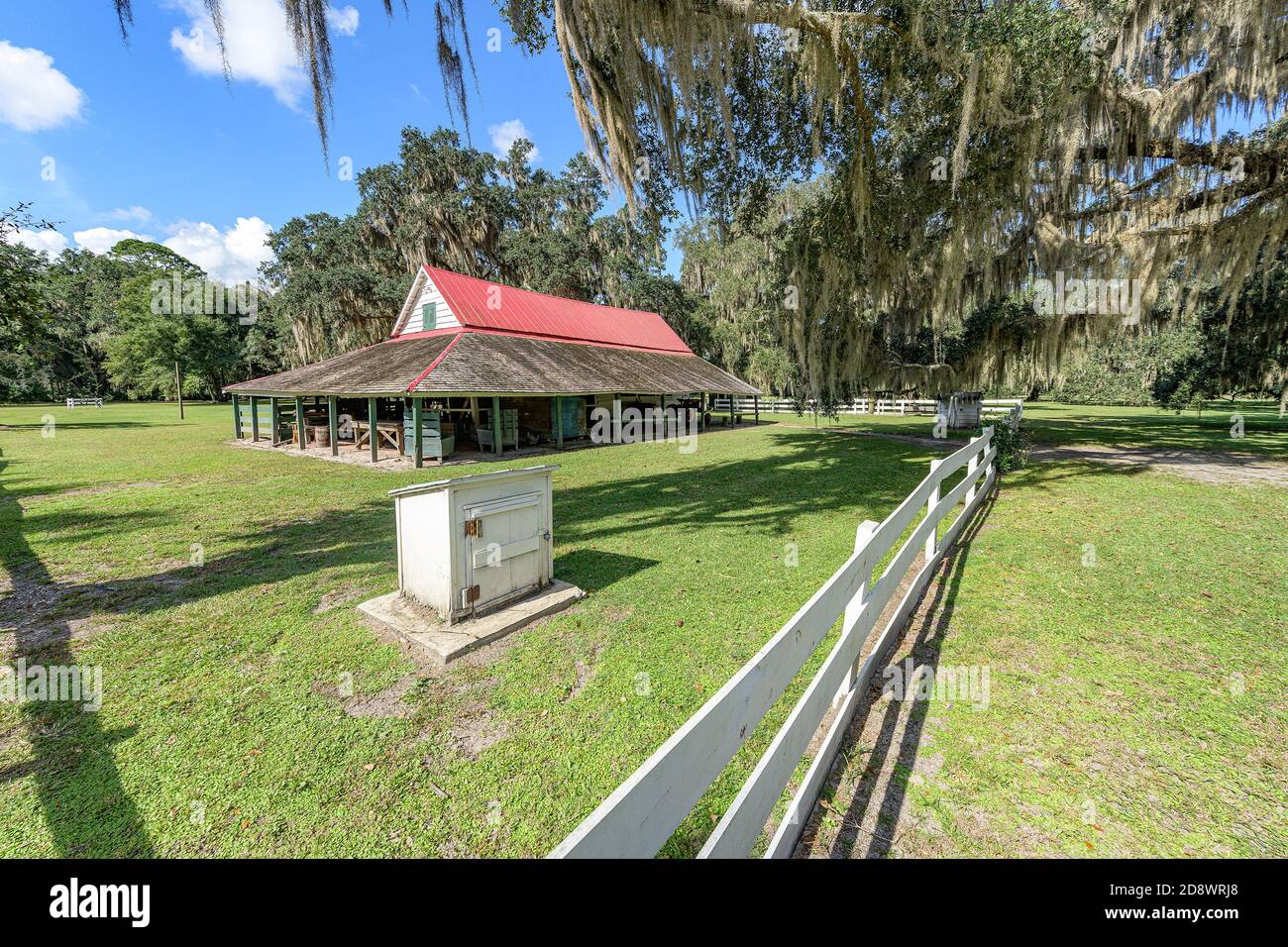 Rice Plantation Hofwyl-Broadfield Plantation Stock Photo - Alamy