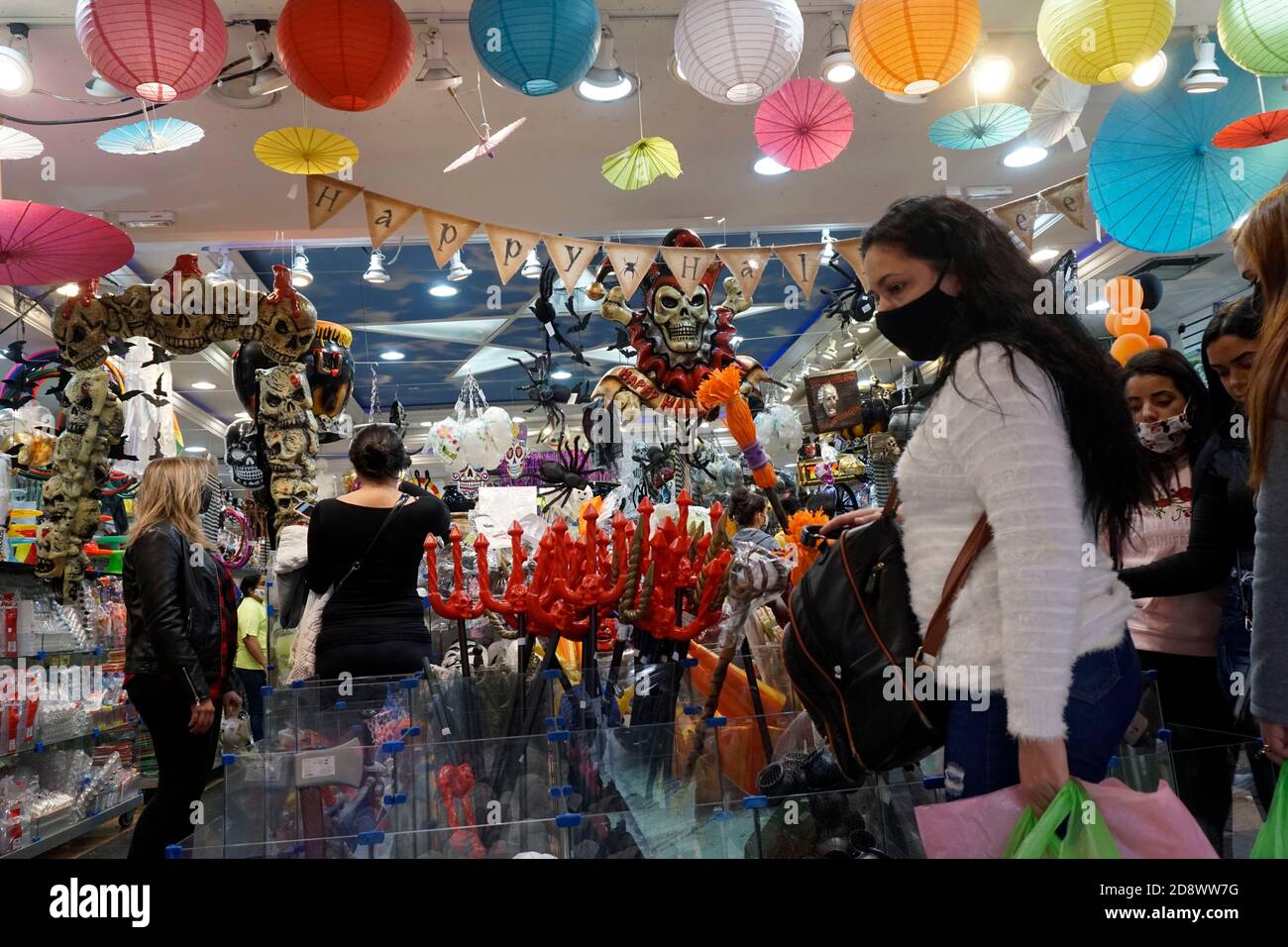 SÃ£O Paulo, SÃ£o Paulo, Brazil. 31st Oct, 2020. Zombies, vampires ...