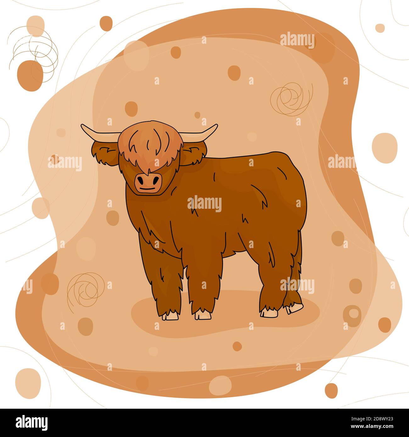 Cartoon bull hi-res stock photography and images - Alamy