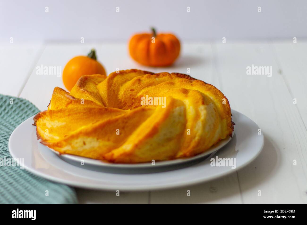 Autumn Pumpkin Pie. Step by step recipe for cooking homemade pumpkin ...