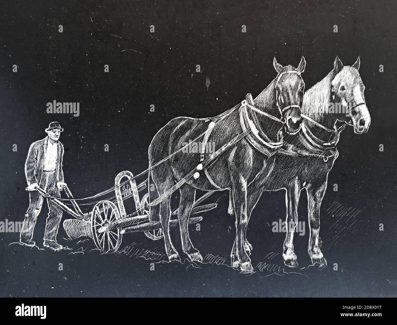 Scratch plough hi-res stock photography and images - Alamy