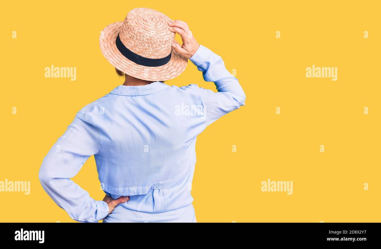 Hat backwards hi-res stock photography and images - Alamy