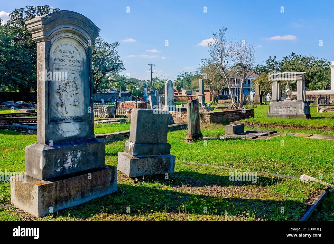 Mobile alabama cemetery hi-res stock photography and images - Alamy