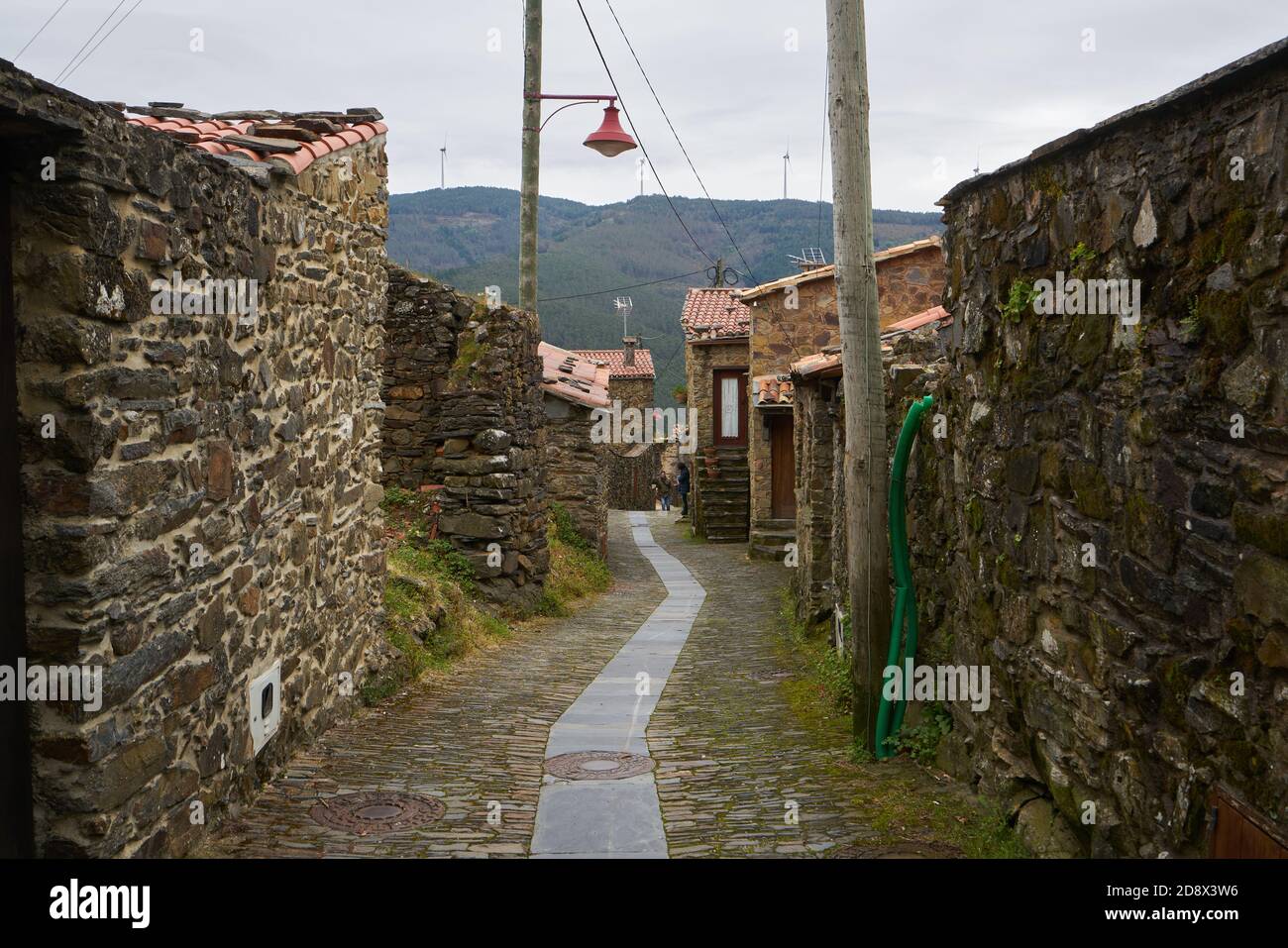 Gondramaz village schist traditional houses in Portugal Stock Photo - Alamy