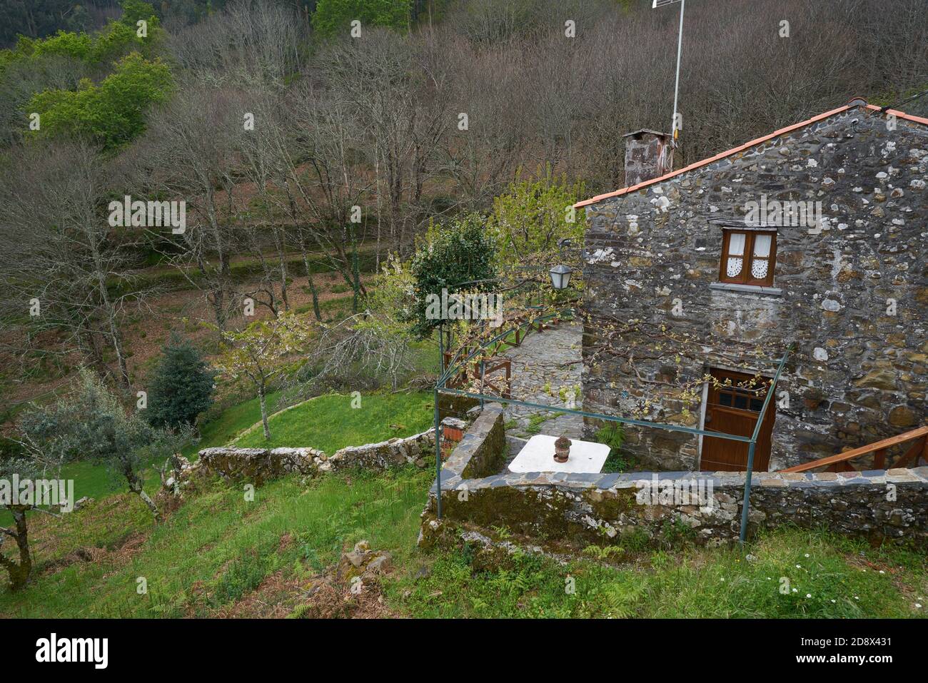 Gondramaz village schist traditional houses in Portugal Stock Photo - Alamy