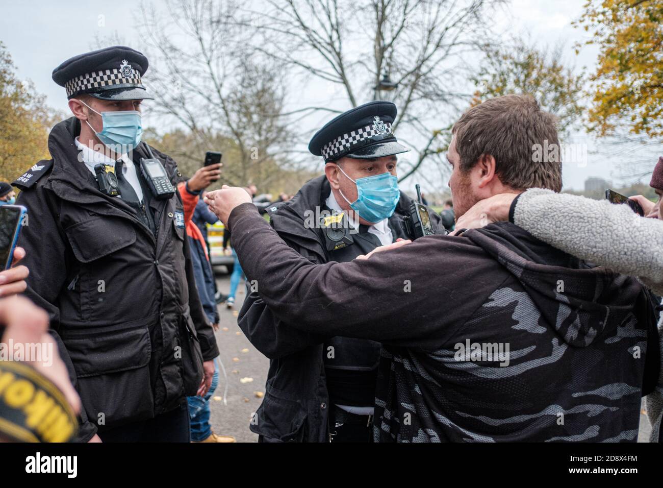 Tommy Robinson Appears at the weekly Speakers Corner in Hyde Park to ...