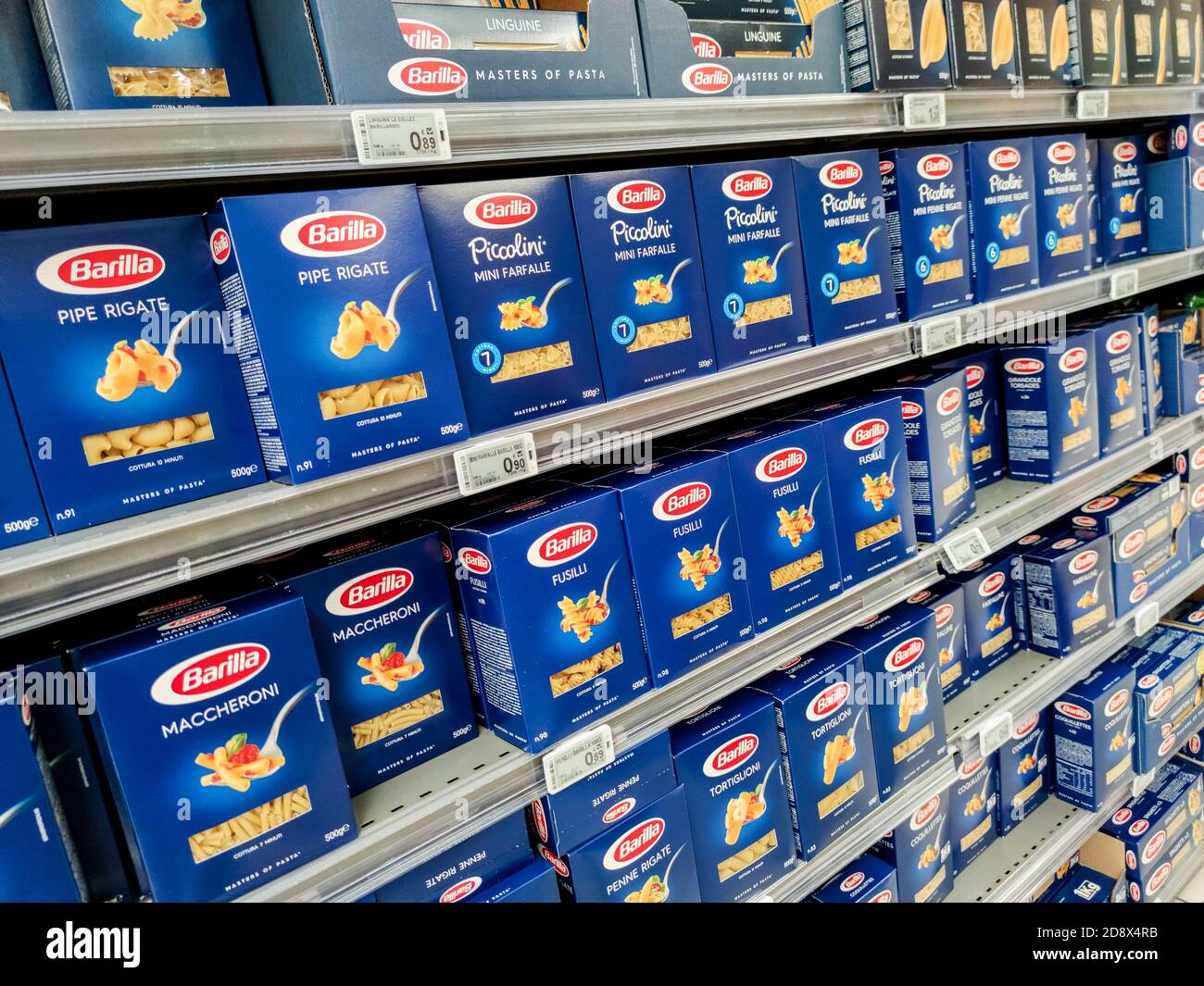 Barilla Pasta High Resolution Stock Photography and Images - Alamy