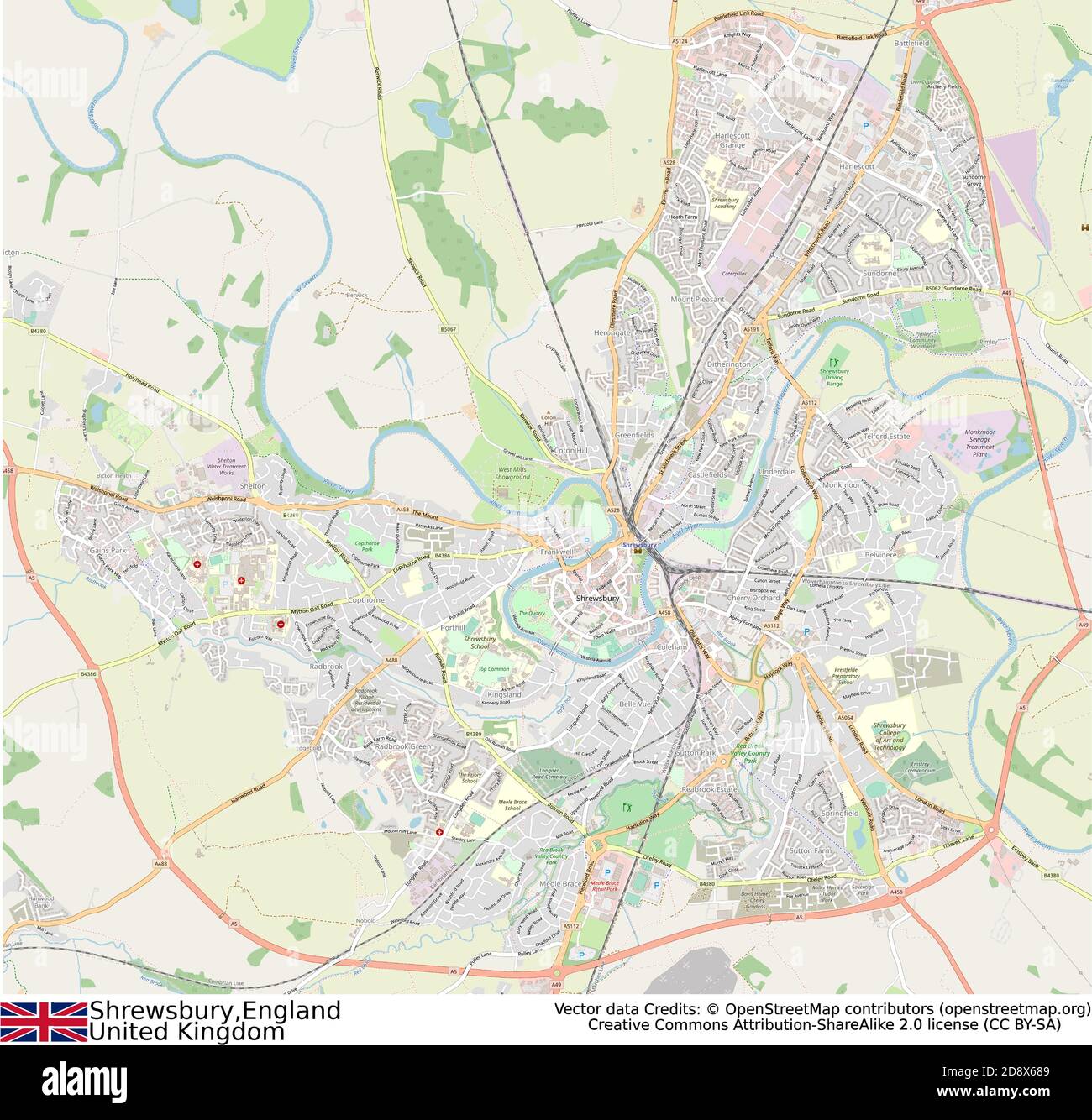 Map Of Cheltenham High Resolution Stock Photography and Images - Alamy