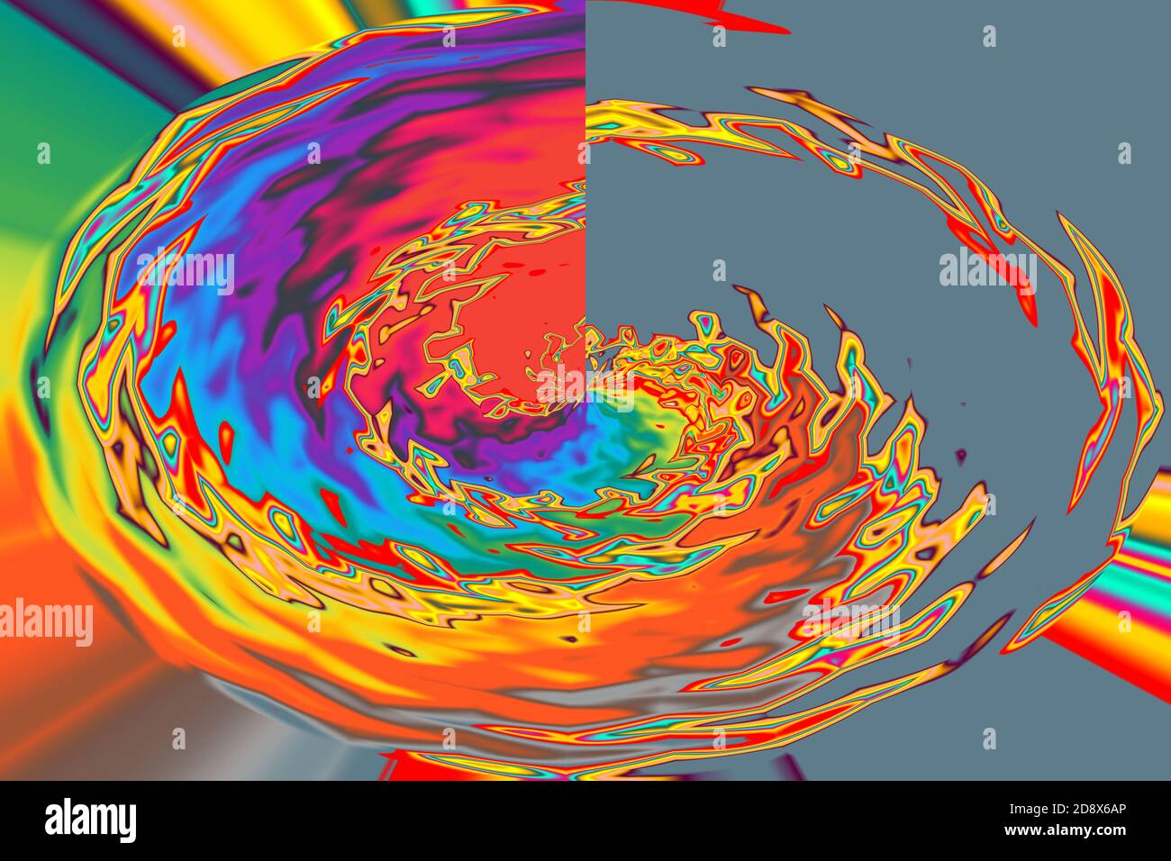 Elegant color gradations Wallpaper with bright color of rainbow for ...