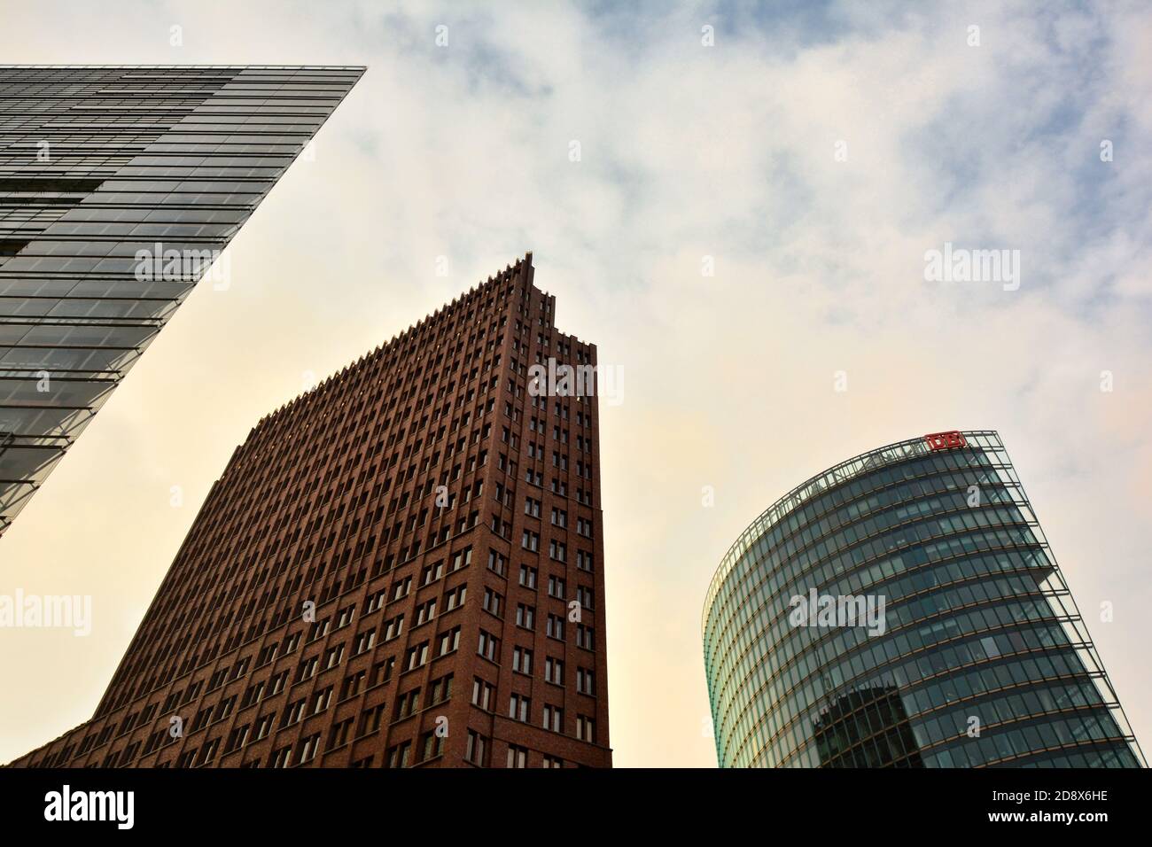 Kollhoff-Tower in Potsdamer Platz, Berlin, Germany Stock Photo - Alamy