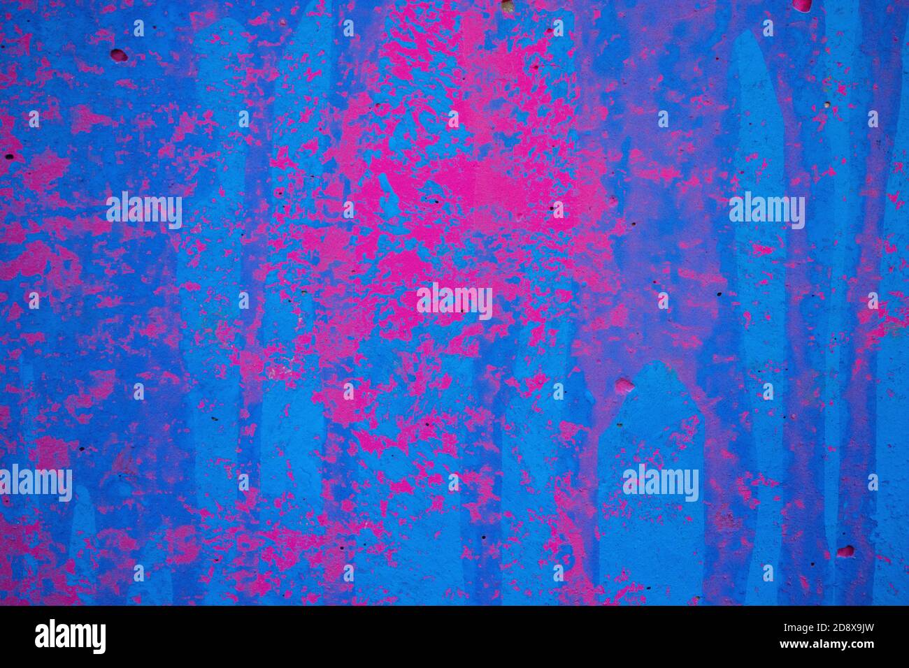 Rough colorful paint dripping grunge texture of wall Stock Photo - Alamy