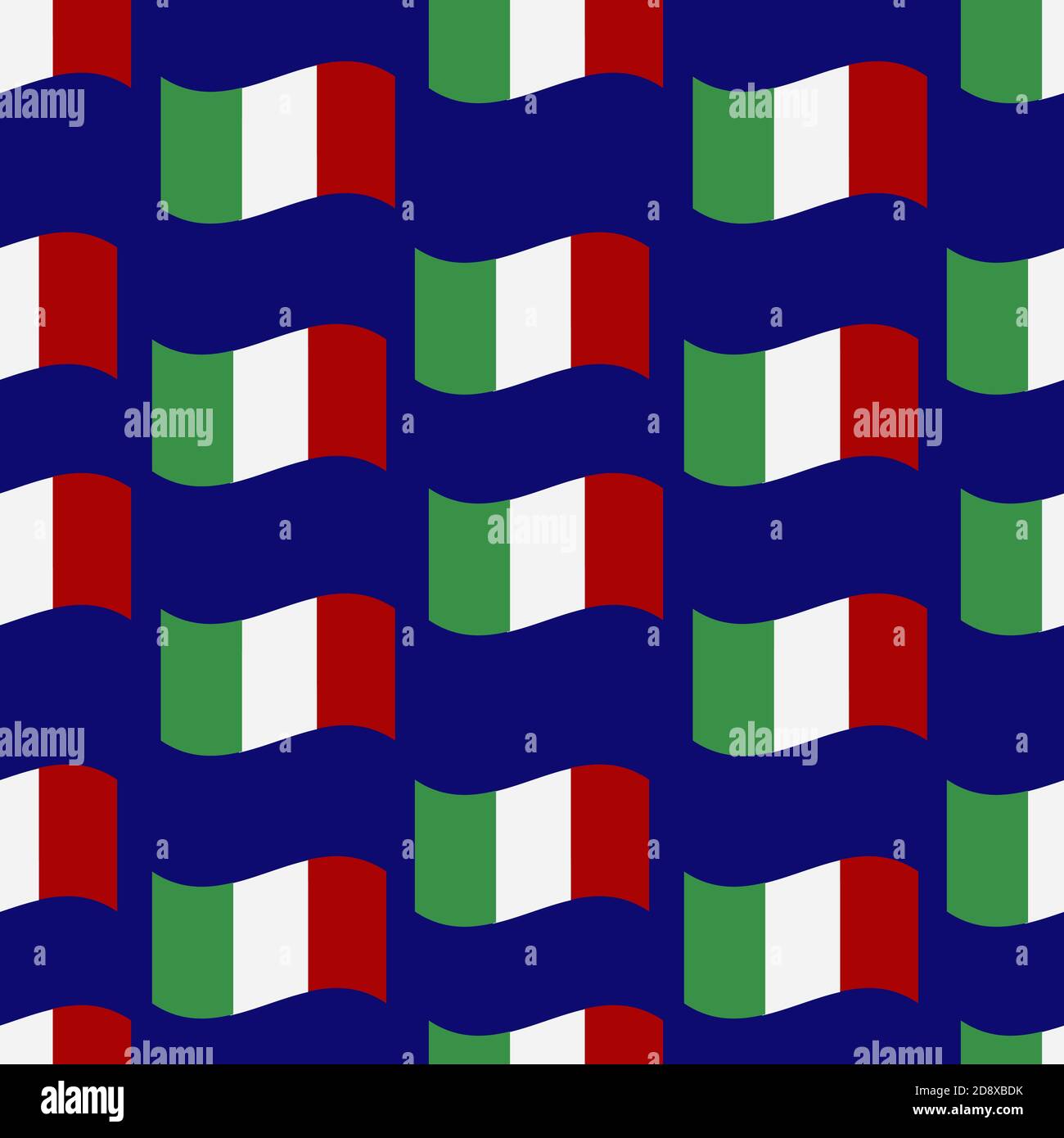 italy flag seamless pattern vector illustration Stock Vector Image ...