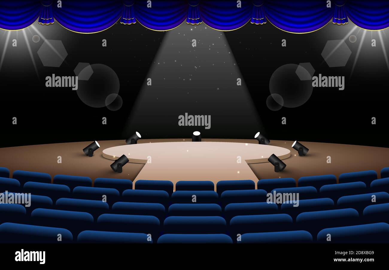 Modern concert hall Stock Vector Images - Alamy